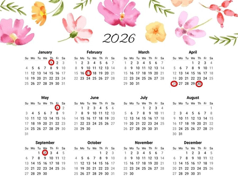 Tải xuống/Download file Vector bộ số lịch âm dương